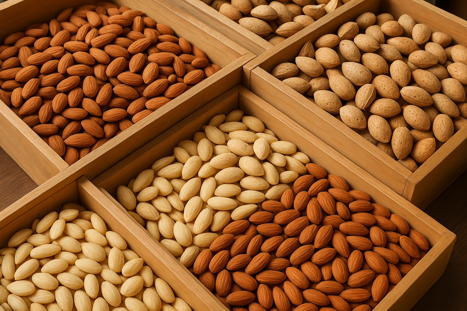 The World of Almonds in India: Exploring Varieties, Nutrition, and ...